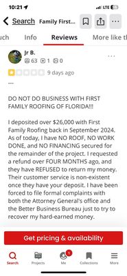 FAMILY FIRST ROOFING - Updated December 2025 - 17 Reviews - 615 SW St ...