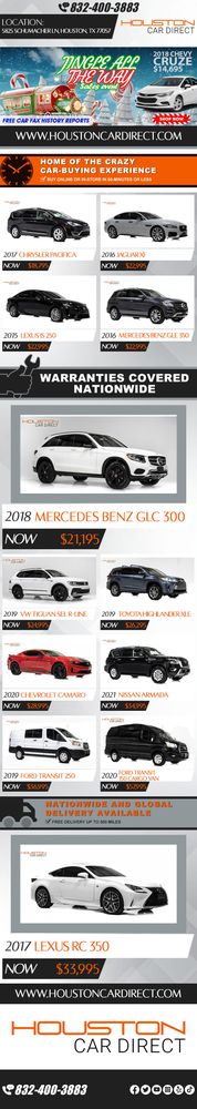 HOUSTON CAR DIRECT - Updated December 2024 - 14 Photos - 5825 ...