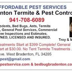 BRADENTON TERMITE AND PEST CONTROL - Popular for Pest Control - Yelp