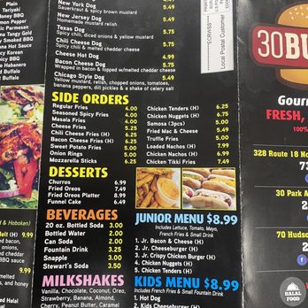 30 BURGERS - Updated May 2025 - 210 Photos & 150 Reviews - 328 Route 18 ...