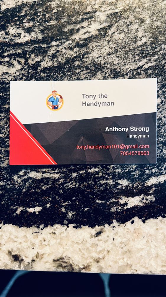 TONY THE HANDYMAN - Updated February 2025 - Haliburton, Ontario ...