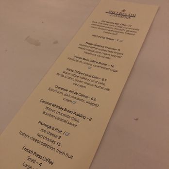 BISTRO 501 - French Restaurant in Lafayette, Indiana at 501 Main St ...