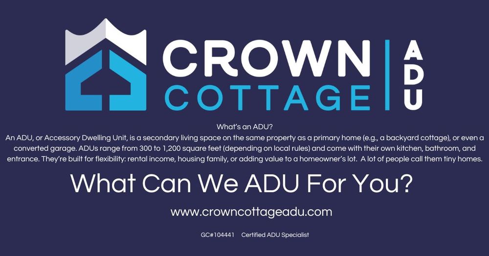 CROWN COTTAGE ADU - Updated February 2025 - Request Consultation ...