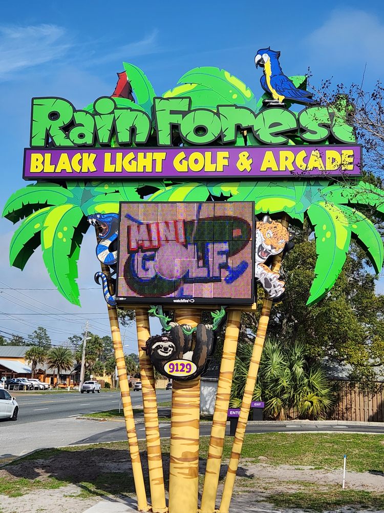 RAINFOREST BLACK LIGHT GOLF & ARCADE - Updated March 2025 - 37 Photos ...
