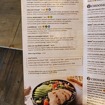 Urban plates menu store