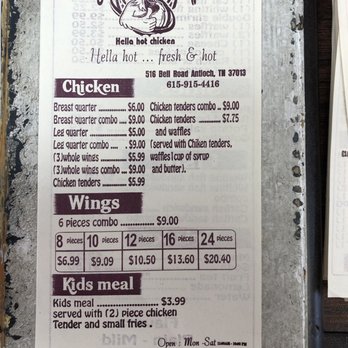HELLA HOT CHICKEN - Updated October 2024 - 15 Photos & 16 Reviews - 516 ...