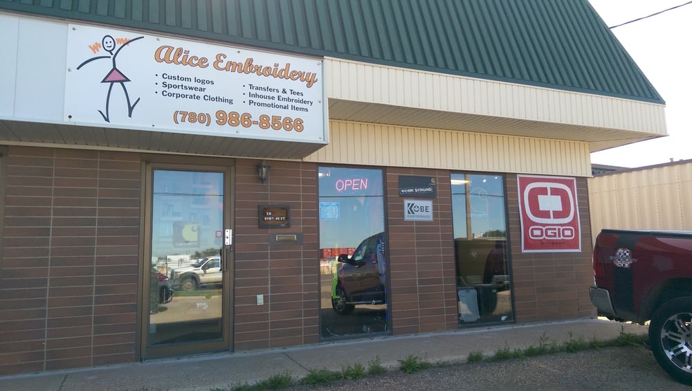 ALICE EMBROIDERY - Updated December 2025 - 5907 45 Street, Leduc ...