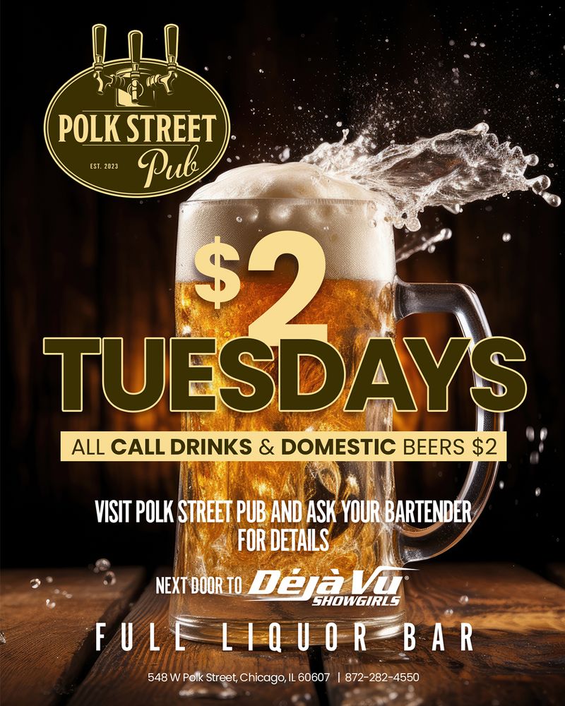 POLK STREET PUB - Updated June 2024 - 548 W Polk St, Chicago, Illinois ...