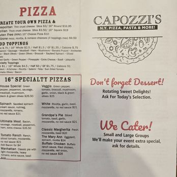 CAPOZZI’S - Updated October 2025 - 91 Photos & 146 Reviews - 2960 ...