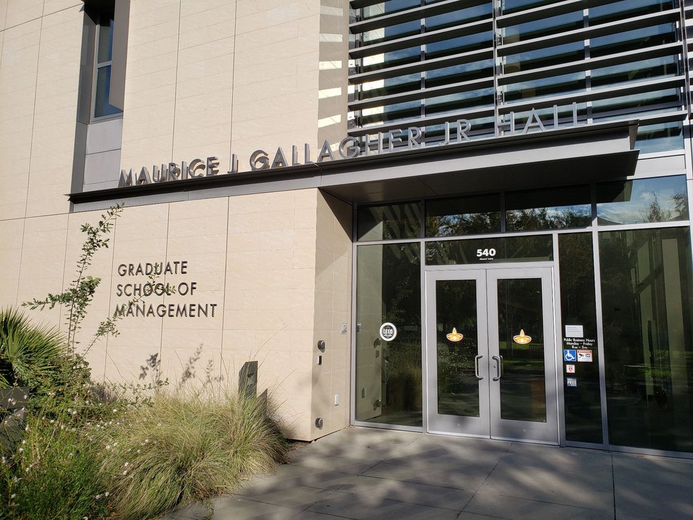 UC DAVIS GRADUATE SCHOOL OF MANAGEMENT - Updated December 2024 - 74 ...