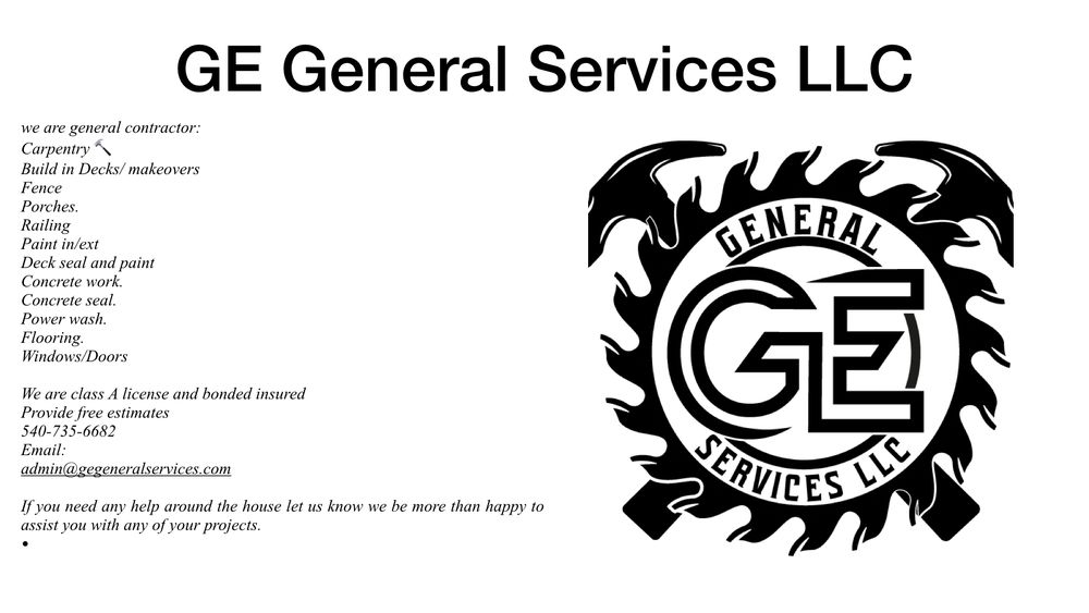 GE GENERAL SERVICES - Updated December 2025 - Warrenton, Virginia ...