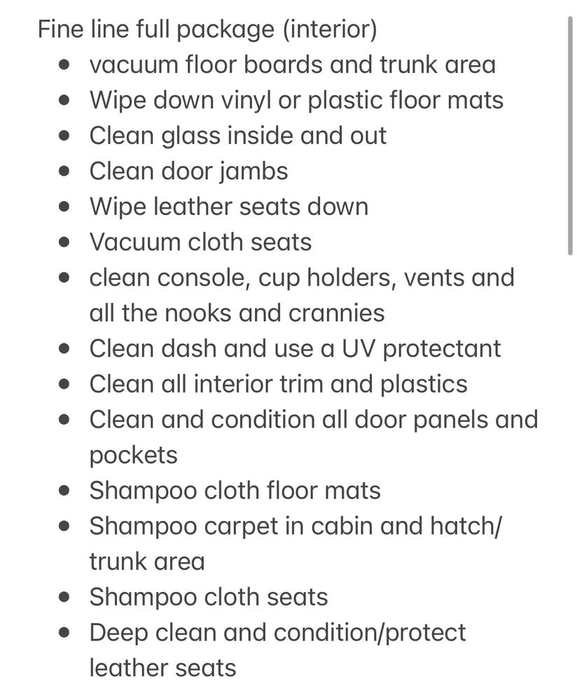 FINE LINE AUTO DETAILING - Updated June 2025 - Request a Quote - 13 ...