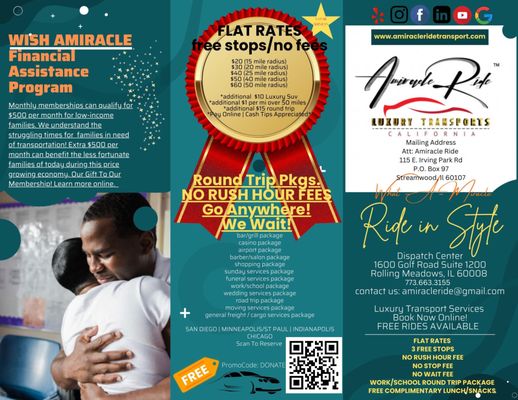 AMIRACLE RIDE LUXURY TRANSPORT - Updated February 2025 - Request a ...