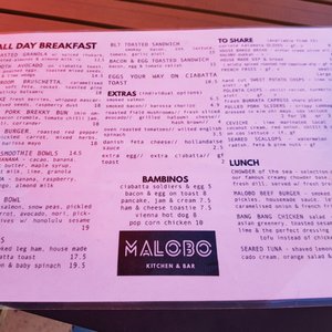 MALOBO - Modern Australian - 257 Seaview Rd, Henley Beach South ...