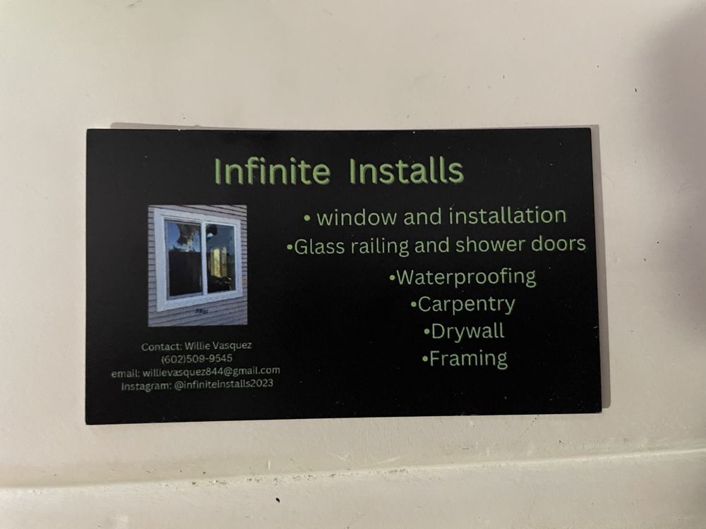 Infinite Installs - Same Day Service Available - Updated April 2025 ...