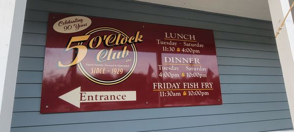 5 O’CLOCK CLUB - Updated June 2025 - 118 Photos & 163 Reviews ...