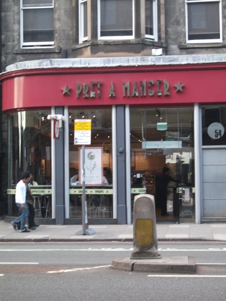 PRET A MANGER - 56 Shandwick Place, Edinburgh, United Kingdom - Coffee ...