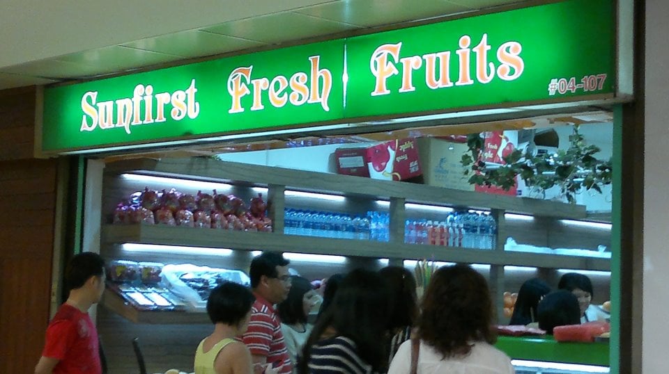 SUNFIRST FRESH FRUITS - Updated December 2025 - 14 Scotts Rd, Singapore ...