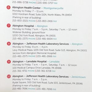 LABCORP - Updated October 2025 - 408A Huntington Pike, Rockledge ...