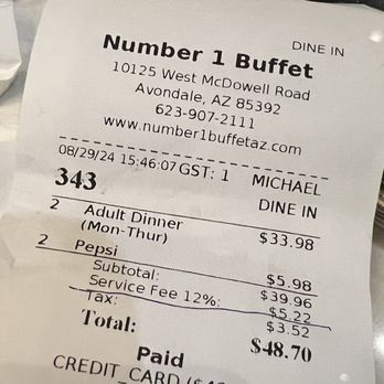 NUMBER 1 BUFFET - Updated October 2024 - 260 Photos & 188 Reviews ...