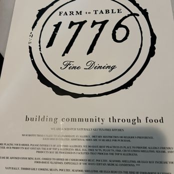 1776 RESTAURANT - Updated December 2025 - 192 Photos & 255 Reviews ...