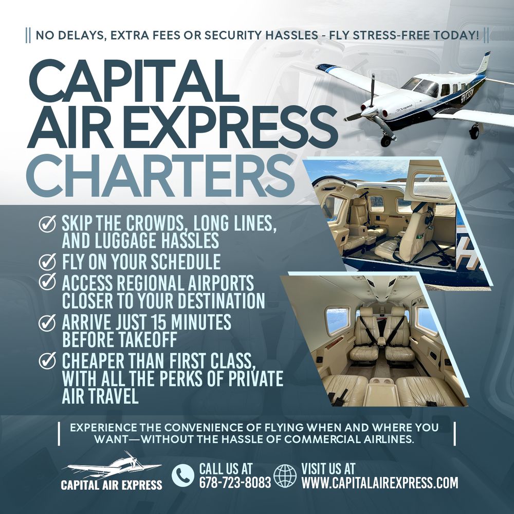 CAPITAL AIR EXPRESS - Updated June 2026 - 7 Falcon Dr, Peachtree City ...
