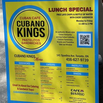 CUBANO KINGS - Updated December 2025 - 28 Photos - 141 Spadina Avenue ...