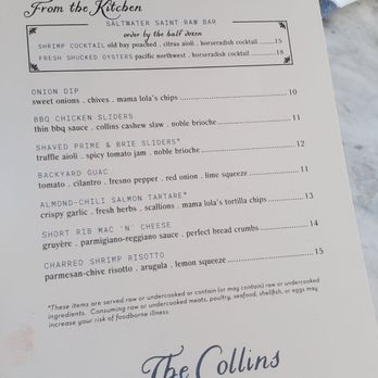 THE COLLINS SMALL BATCH KITCHEN - Updated March 2026 - 841 Photos & 626 ...