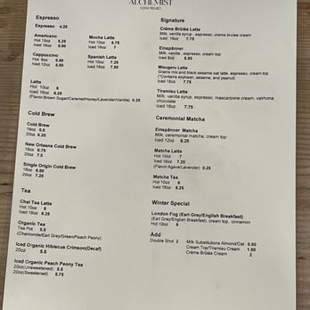 ALCHEMIST COFFEE PROJECT - Updated July 2025 - 528 Photos & 298 Reviews ...