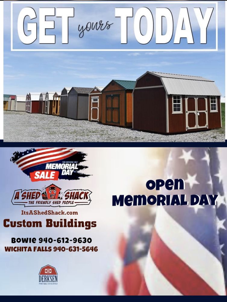 A SHED SHACK - Updated October 2025 - 69 Photos - 1608 E Wise St, Bowie ...