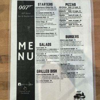 007 BOND BAR & RESTAURANT - Updated December 2025 - 18 Photos & 10 ...
