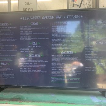 ELSEWHERE GARDEN BAR & KITCHEN - Updated January 2025 - 1022 Photos ...