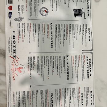 FROTHY ROOSTER - Updated October 2025 - 52 Photos & 26 Reviews - 1 N ...