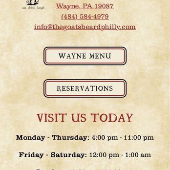 THE GOAT’S BEARD - Updated August 2024 - 276 Photos & 323 Reviews - 103 ...