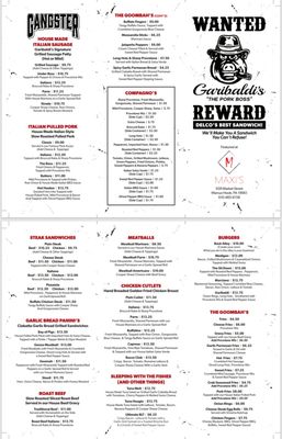 GARIBALDI’S - 939 Market St, Marcus Hook, Pennsylvania - Sandwiches ...