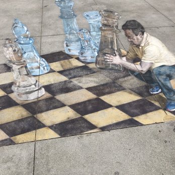 CHESS MURAL - 6000 Bollinger Canyon Rd, San Ramon, California - Public ...