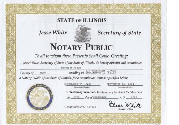 PRYOR MOBILE NOTARY - Updated December 2025 - 11 Photos - Schaumburg ...