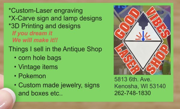 GOOD VIBES LASER SHOP - Updated January 2025 - 5813 6th Ave, Kenosha ...