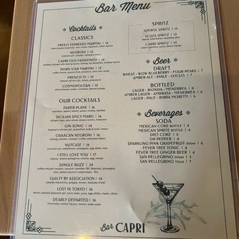 BAR CAPRI - Updated October 2025 - 88 Photos & 44 Reviews - 1730 E ...