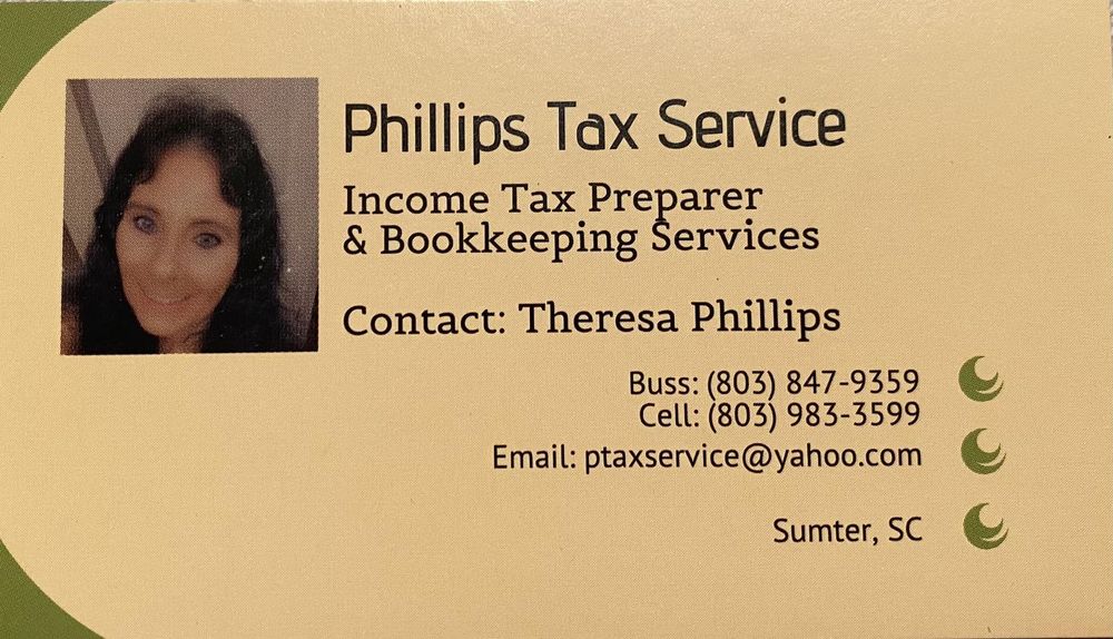 PHILLIPS TAX SERVICE - Updated March 2026 - Request Consultation ...