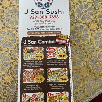 J SAN SUSHI - Updated July 2025 - 51 Photos & 48 Reviews - 6807 Bay ...