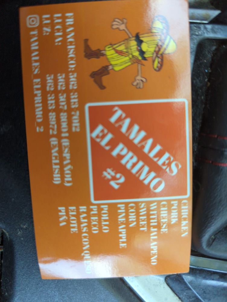 TAMALES EL PRIMO - Updated October 2025 - Lakewood, California - Food ...