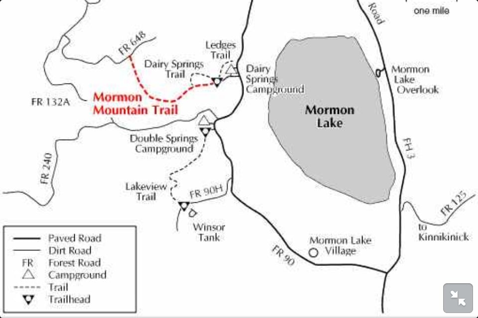 MORMON MOUNTIAN TRAIL - Hiking in Mormon Lake, Arizona at 2040 Mormon ...