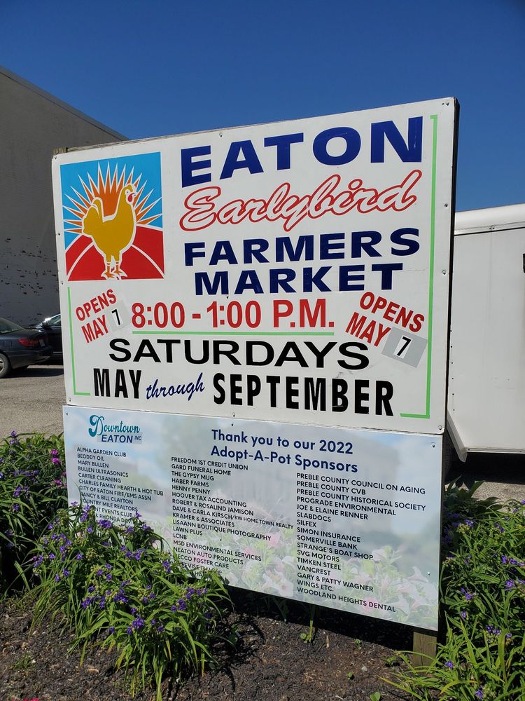 EATON EARLY BIRD FARMERS MARKET - Updated July 2024 - 127 W Somers St ...
