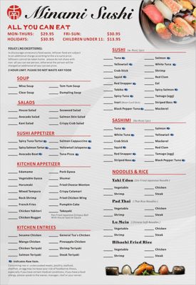 MINAMI SUSHI - Updated September 2025 - 119 Photos & 82 Reviews - 519 ...