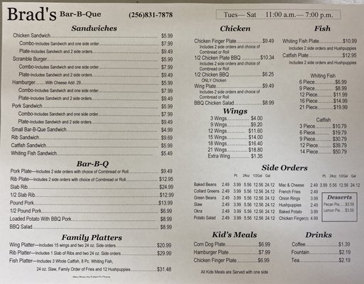 BRAD’S BAR-B-QUE - Updated September 2025 - 35 Photos & 70 Reviews ...