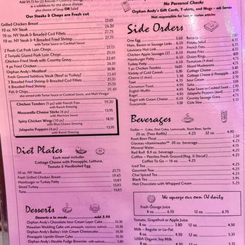 ORPHAN ANDY’S - Updated May 2025 - 700 Photos & 1157 Reviews - 3991 ...