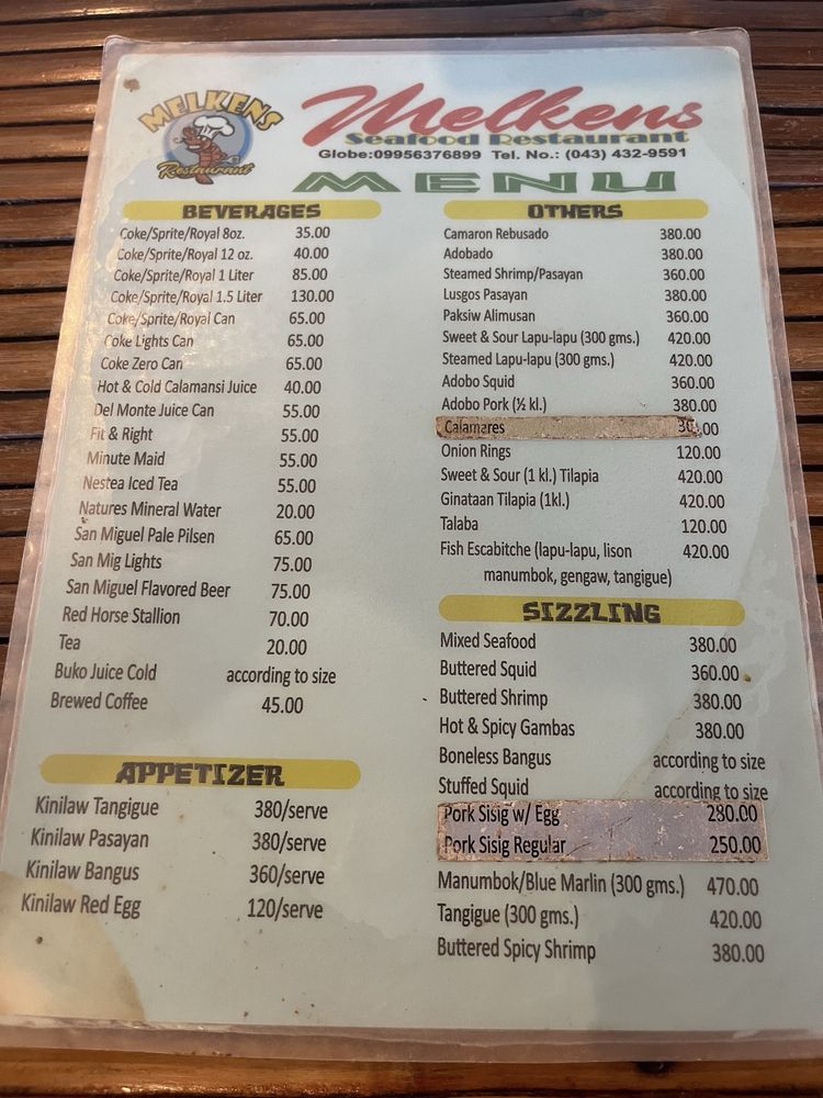 MELKEN’S SEAFOOD RESTAURANT - Updated July 2024 - Brgy Balaring ...