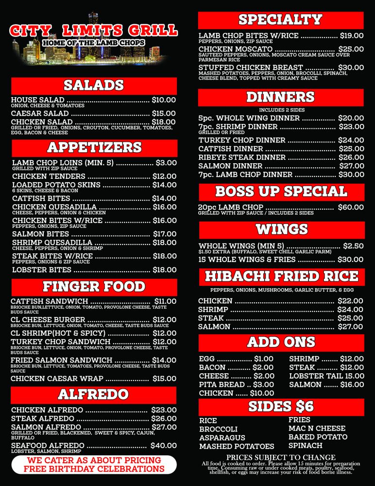 CITY LIMITS BAR & GRILL - Updated November 2024 - 24501 Grand River Ave ...