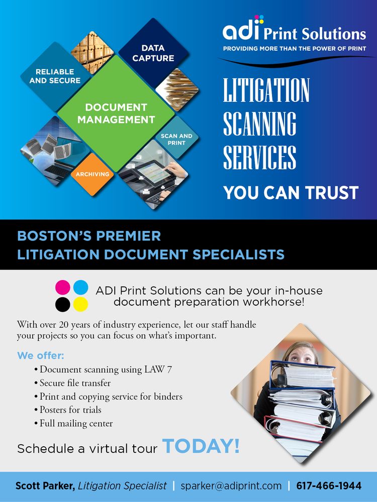 ADI PRINT SOLUTIONS - 12 Channel St, Boston, Massachusetts - Graphic ...